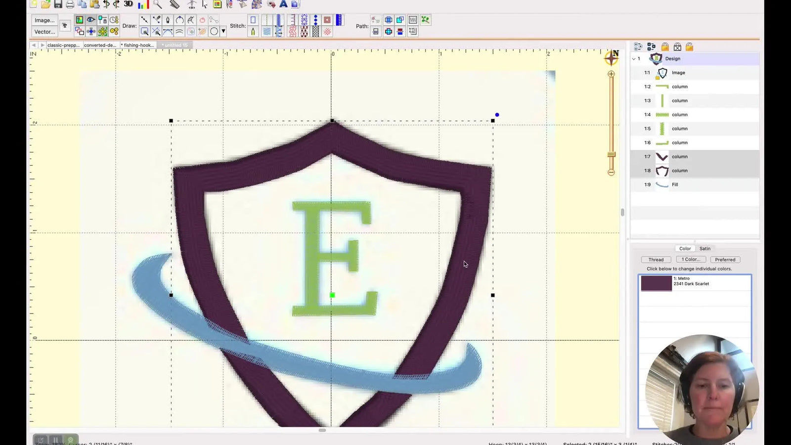 Digitize a Clean Logo in Embrilliance StitchArtist (Without Jump ...