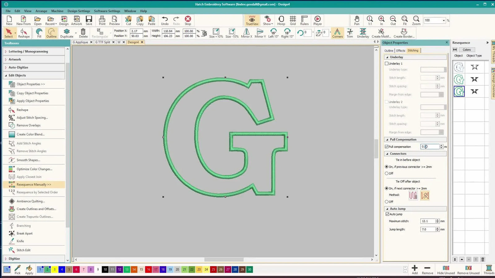 Stop Fighting Auto-Digitized TrueType Fonts in Wilcom Hatch: Clean ...