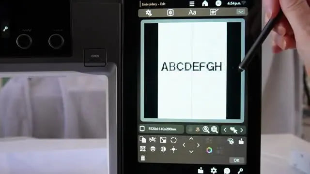 Janome CM17 Lettering That Actually Stitches Clean: Fonts, Sizing ...