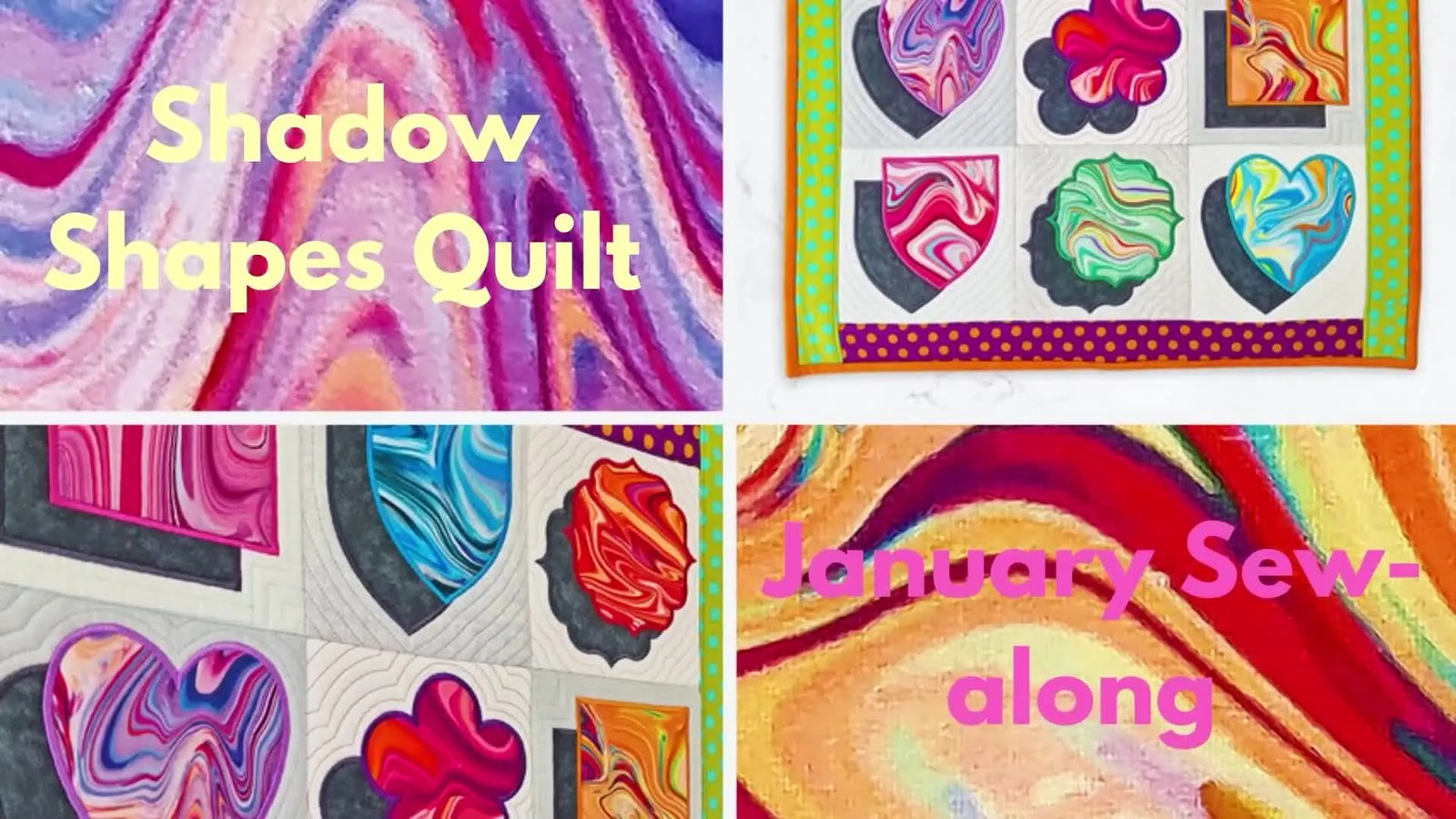 Shadow Shapes ITH Quilt Sew-Along: The Clean, Repeatable Workflow for ...