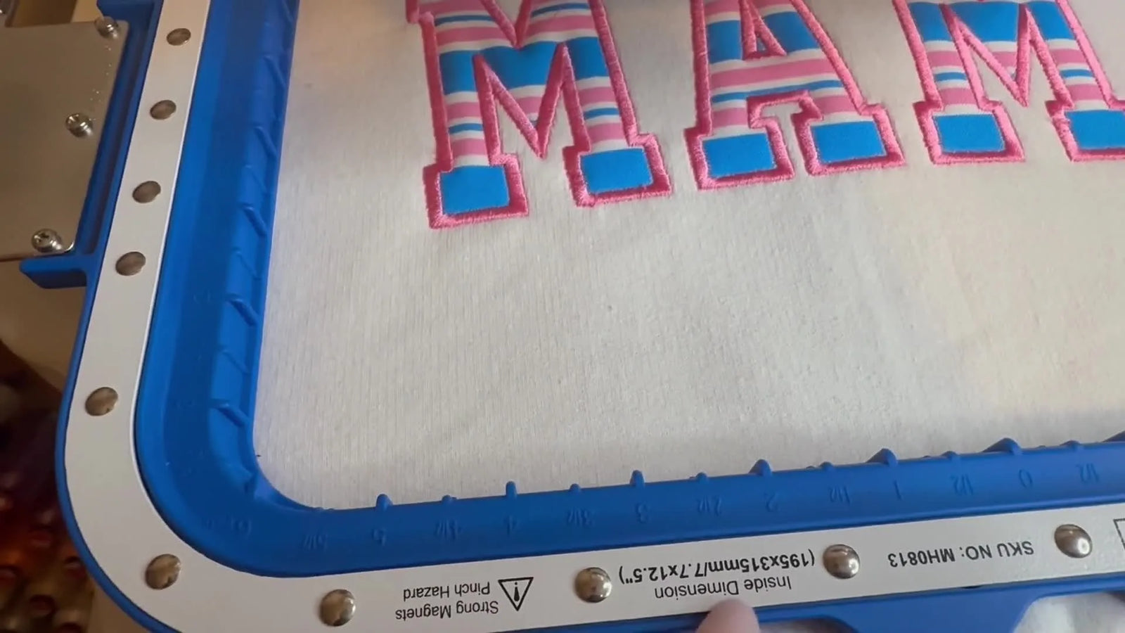 Ricoma EM1010 Magnetic Hoop Not in the Menu? The Size-F Workaround That ...