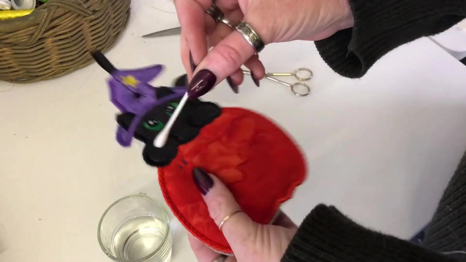 Stitch a Halloween Cat ITH Coaster That Actually Looks Professional ...