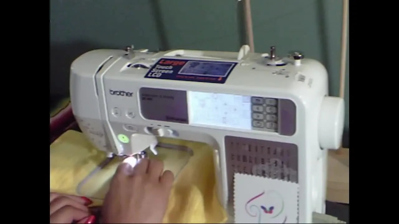 Brother SE400 Towel Embroidery That Actually Stitches Clean: Stabilizer ...
