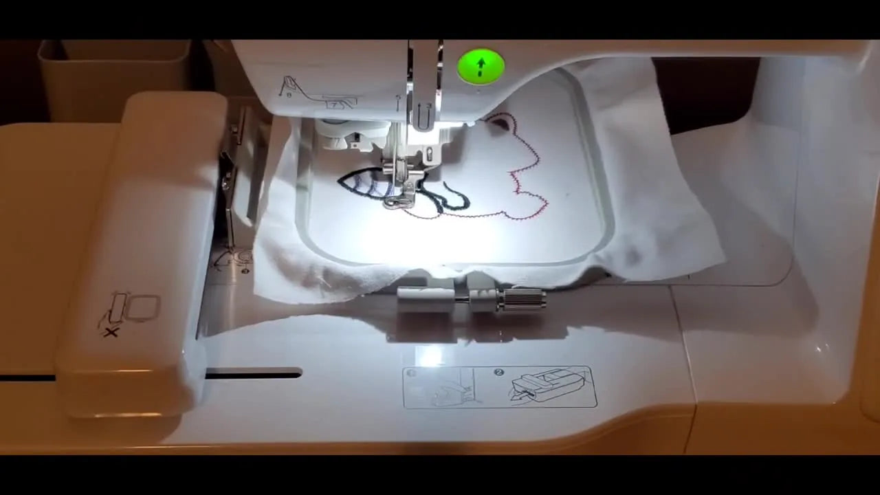 A Clean Iron-On Patch on the Brother PE550D: The Raccoon Tote (and the ...