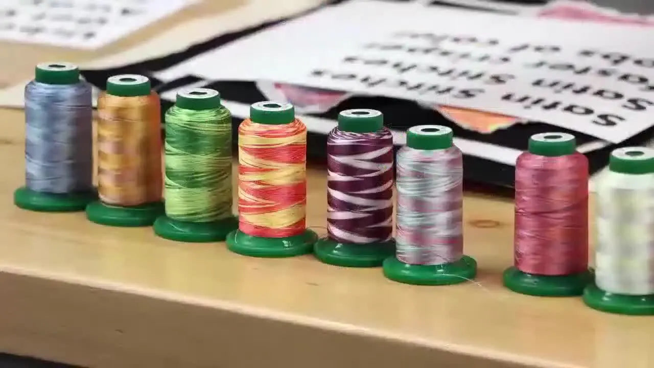 Variegated Thread in Machine Embroidery: Control the “Color Blobs ...