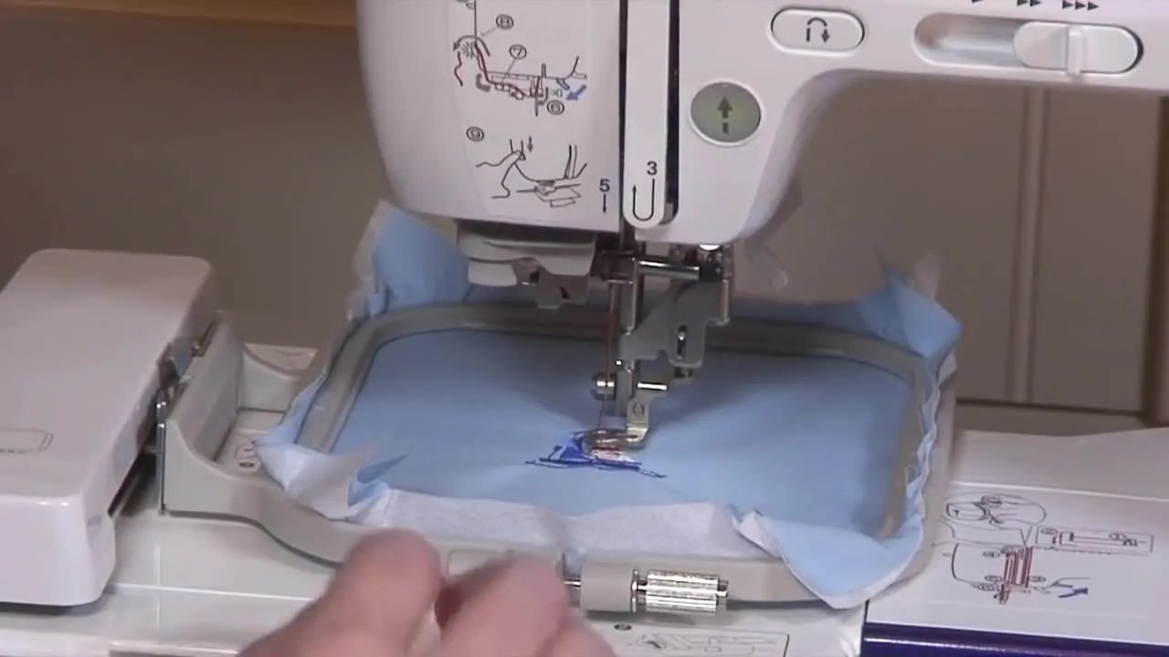 Your First Built-In Design on a Brother Embroidery Machine: Clean ...