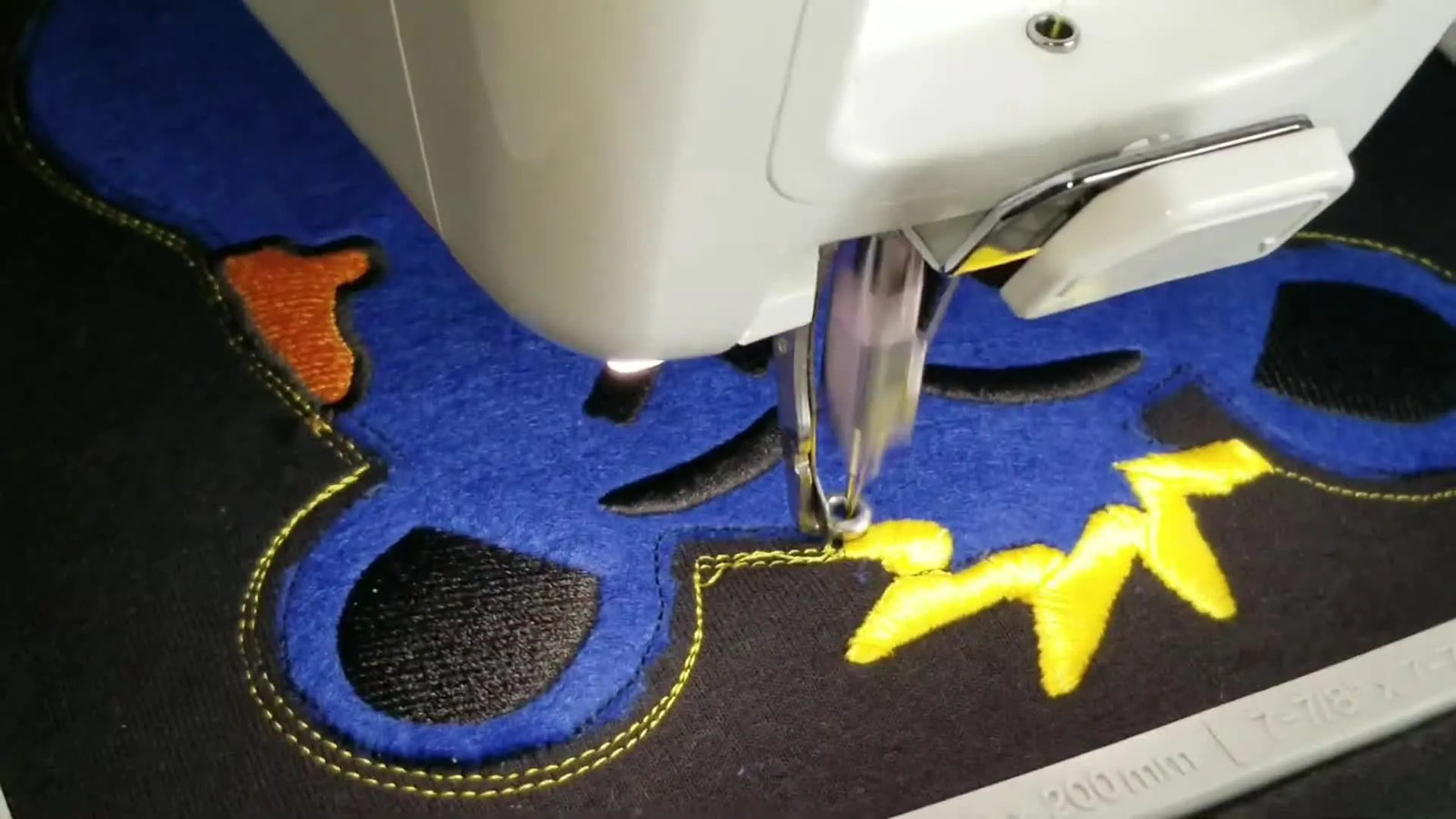 Felt Appliqué on a Baby Lock Alliance: The Clean, Fast Bear Stitch-Out ...